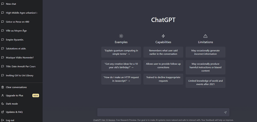 ChatGPT History gone, disabled due to Security Issue claim - I have a ...